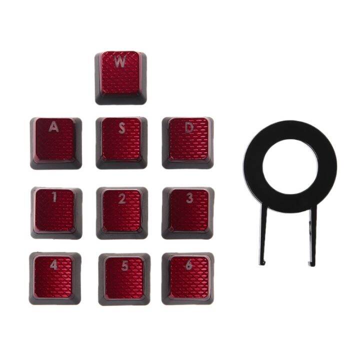 10 Keys Keycaps RGB Ergonomic Keycap For Corsair K70 K65 K95 1 2 3 4 5 ...