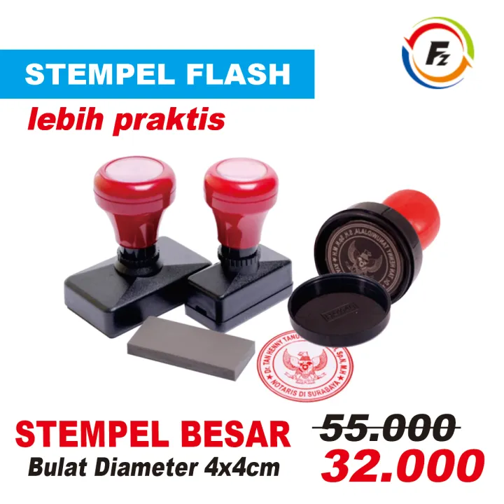 Stempel Flash Otomatis Tinggal Cap Satu Hari Jadi , Stempel Desa, Stempel Warung, Stempel ...