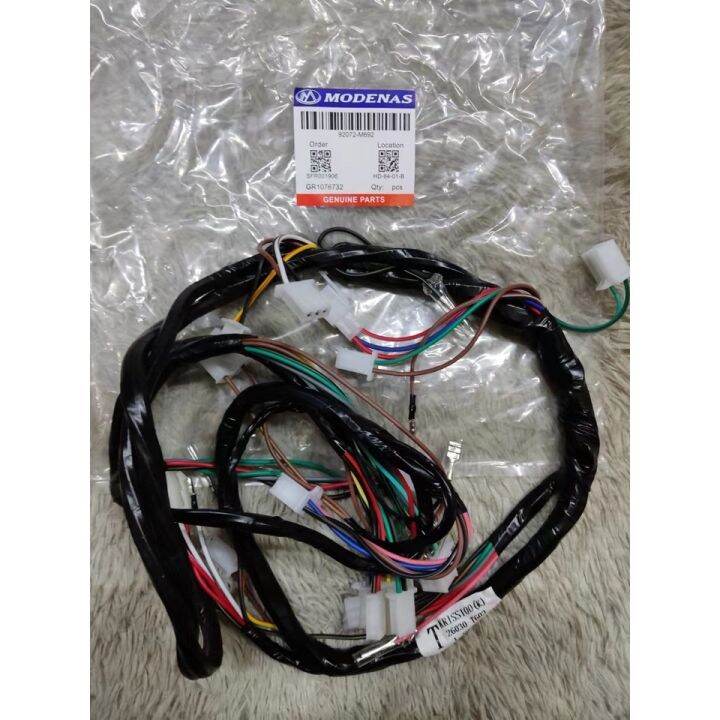 modenas kriss100 kriss 1 2 KICK STARTER Wiring Harness Wayaring ...
