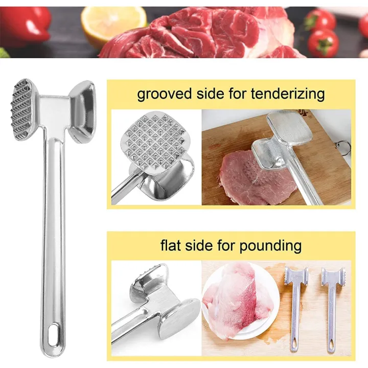 JS Meat Tenderizer Steak mallet Hammer | Lazada PH