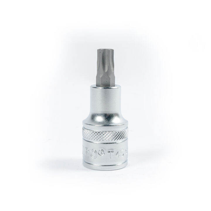 TEKIRO 1/2 INCH STAR BIT SOCKET T 45 / MATA SOK BINTANG / TOOLS / ALAT ...