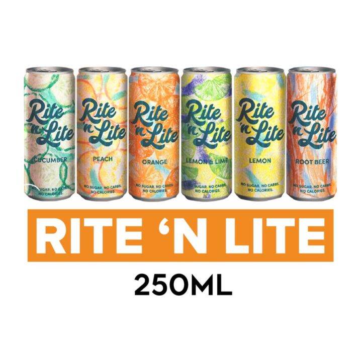 Rite 'n Lite Carbonated Drink 250ml | Lazada PH