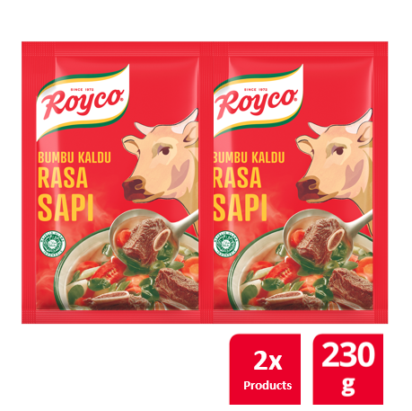 Royco Bumbu Kaldu Sapi 230G - Isi 2 | Lazada Indonesia