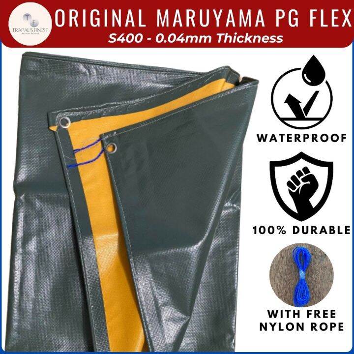SUPER SALE! 6x16FT ORIGINAL MARUYAMA PG FLEX TRAPAL | LONA | TOLDA ...