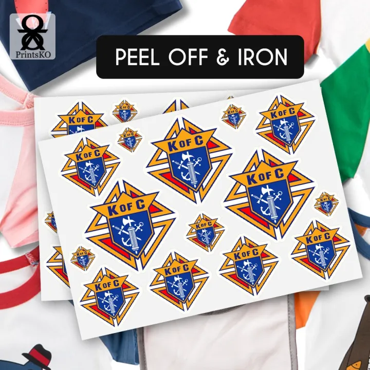 High Quality Iron On Label / Patch with Knights of Columbus - Logo ...