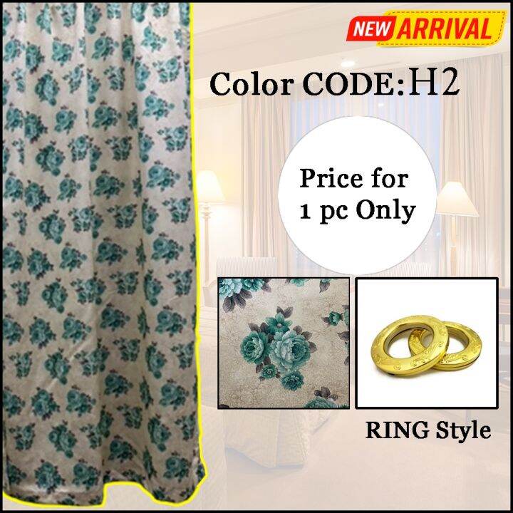 (Product Baru) Langsir Bercorak (10 Corak) / Langsir Rumah / Langsir ...