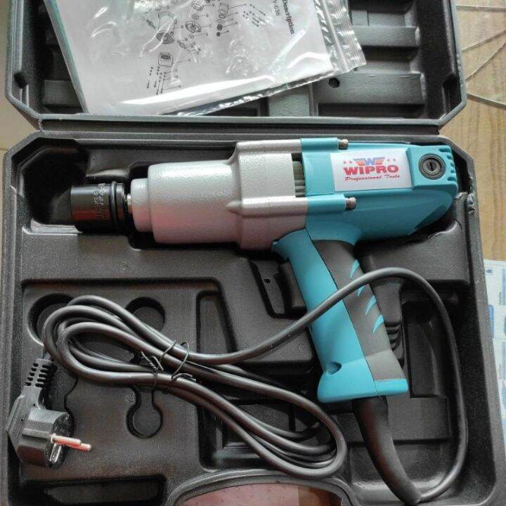 Wipro EW-616 Electric Impact Wrench 1/2 mesin buka baut listrik 1/2 ...