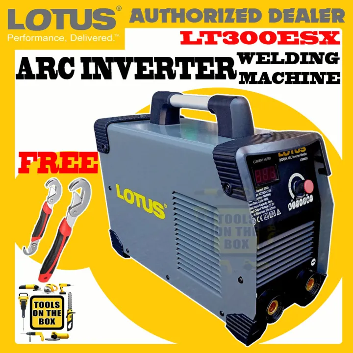 Lotus 300A Arc Inverter Welding Machine IGBT LT300ESX with Snap and ...