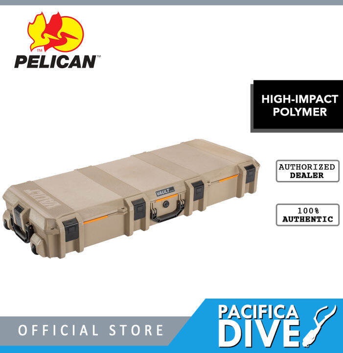 PELICAN, V730 Vault Tactical "Rifle" Case, with Foam, Tan | Lazada PH