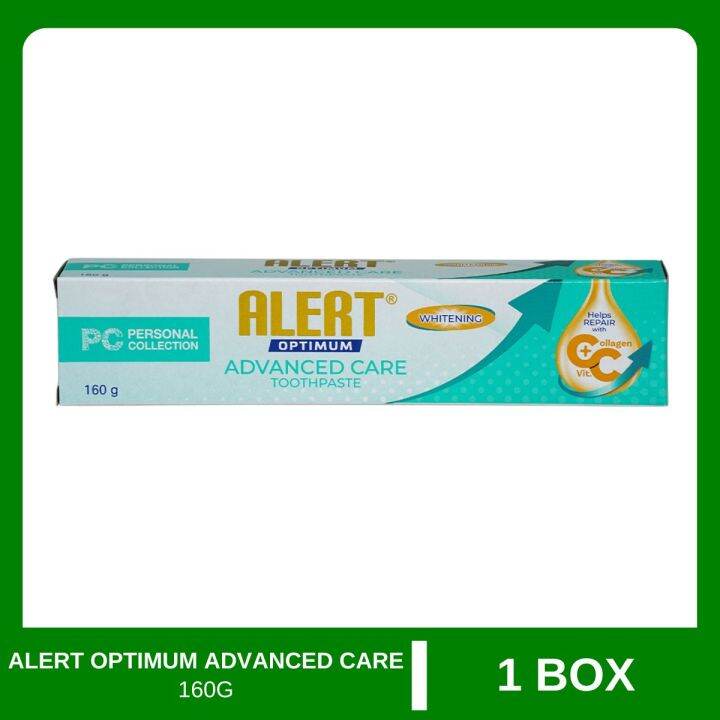 Personal Collection Alert Optimum Advanced Care Toothpaste 160 grams ...
