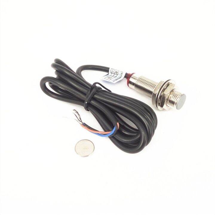 NJK-5002A Hall Sensor Proximity Switch DC 6-36V PNP 3-wire NO เซนเซอร์ตรวจจับแม่แหล็ก พร้อม ...