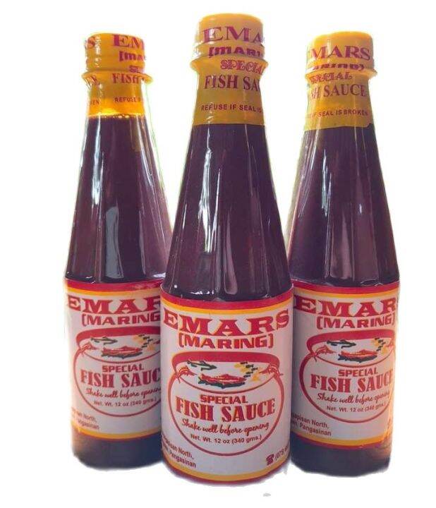 EMARS (Maring) Special FISH SAUCE BONELESS BAGOONG NG PANGASINAN Masarap sa pang luto o pang ...