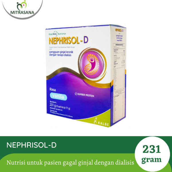 Nephrisol-D Vanilla 231gr | Lazada Indonesia