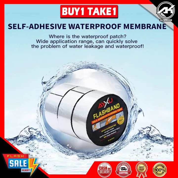 ORIGINAL BUY 1 TAKE 1 FLASH BAND SELF-ADHESIVE FLASHING TAPE, FLASH ...