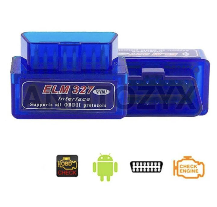 Super Mini ELM327 Bluetooth V2.1 OBD2 Wireless Car Diagnostic Scanner Universal OBD II Auto Scan ...