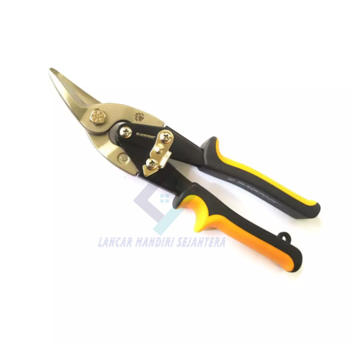 Gunting Plat Bengkok Kiri 10" Tang Potong Stainless Gunting seng Baja ...