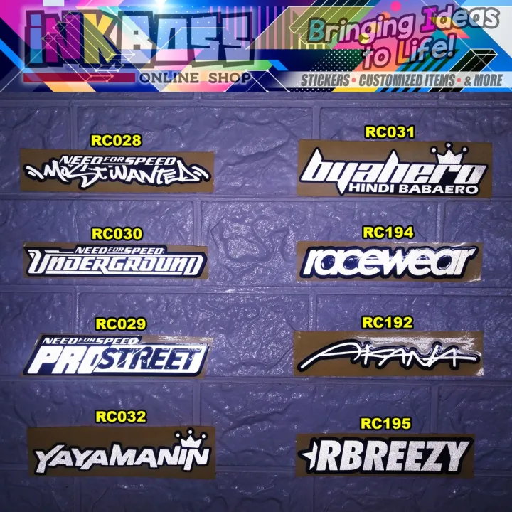 【Spot segundo】 【003】REFLECTORIZED VINYL CUTOUT STICKER DECALS【HIGH ...