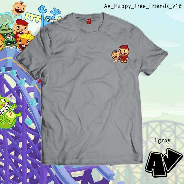 AV merch Happy Tree Friends tshirt Cartoon Anthropomorphic Forest ...