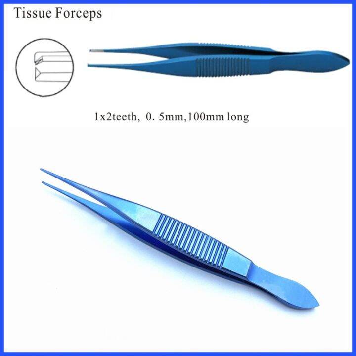 Sandi Titanium Tissue Forceps Teeth Harmon forceps ophthalmic ...