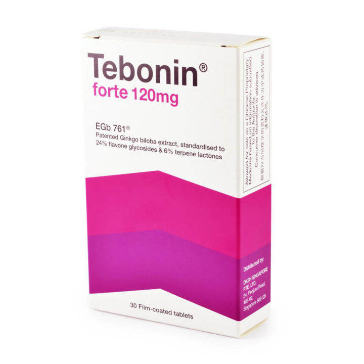 TEBONIN Forte 120Mg Film Coated Tablets 30S | Lazada Singapore