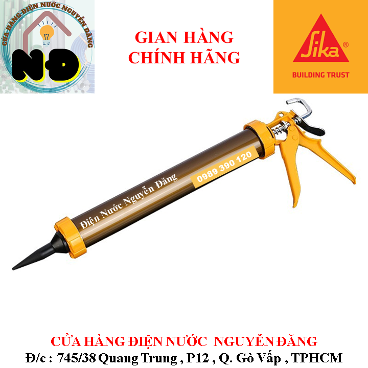 Súng Bắn Keo Sikaflex Construction 600 ml Keo Sika Xúc Xích Xử Lý Vết ...