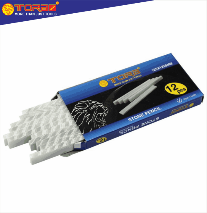 TORA Kapur Besi 125 x 12 x 5 mm Warna Putih - Stone Pencil | Lazada ...