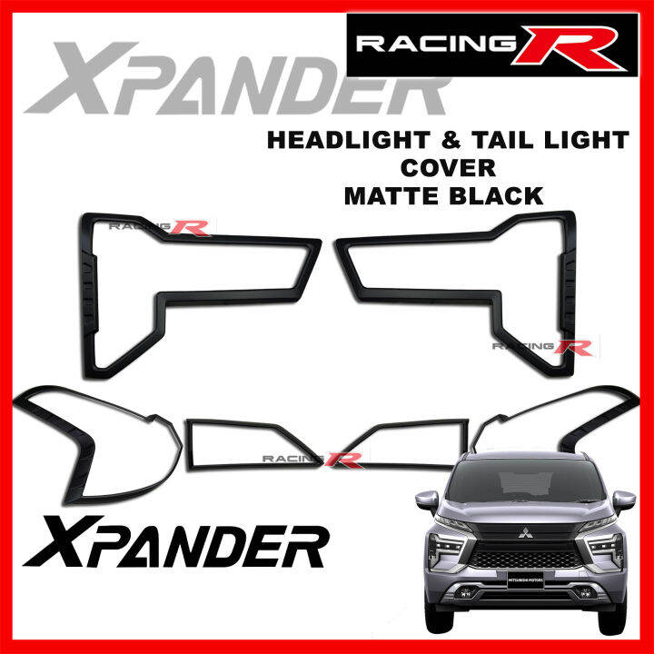 Mitsubishi Xpander 2022 to 2024 Headlight and Tail Light Cover [Matte ...