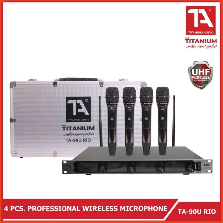 Titanium Audio TA 90U RIO Wireless Microphone / Professional Wireless ...