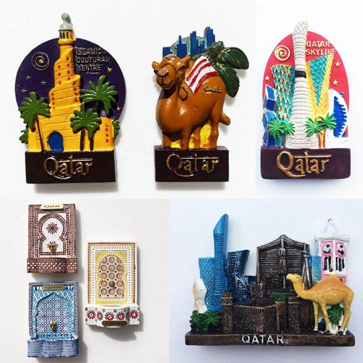 Islamic Center of Arab States Qatar Fridge Magnets Camel Tourism ...