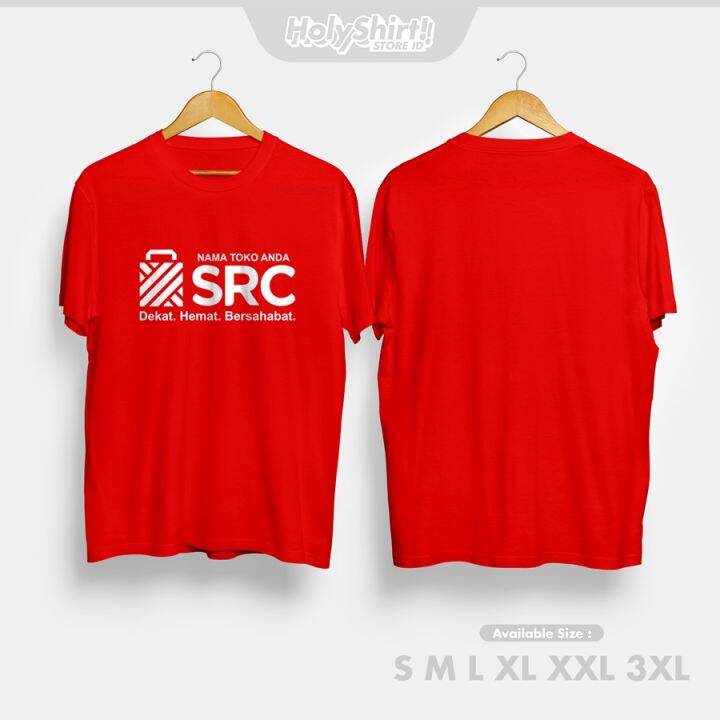 Kaos Baju SRC Sampoerna Retail Community Custom Nama Toko Anda | Lazada ...