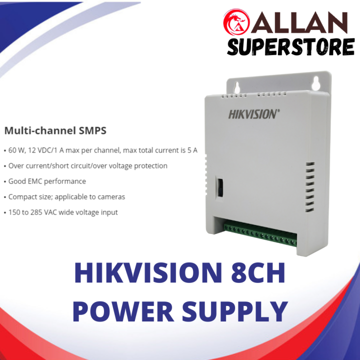 Hikvision Switching Power Supply DS-2FA1205-C8 | FOR CCTV | 3 range | CCTV Power Supply True ...
