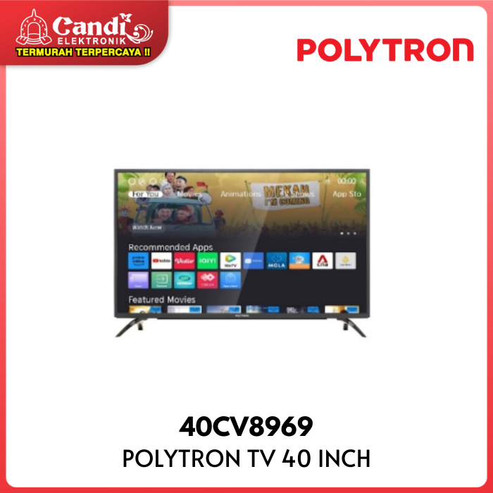 POLYTRON Smart Digital TV 40 Inch 40CV8969 | Lazada Indonesia