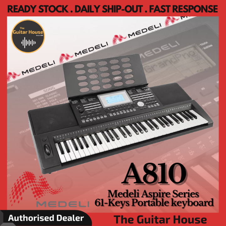Medeli A810 61 Keys Digital Keyboard (A810) (A-810) | Lazada