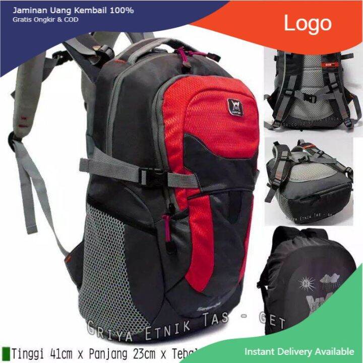 Gear Bag Tas Ransel Outdoor Bahan Cordura ASM | Lazada Indonesia