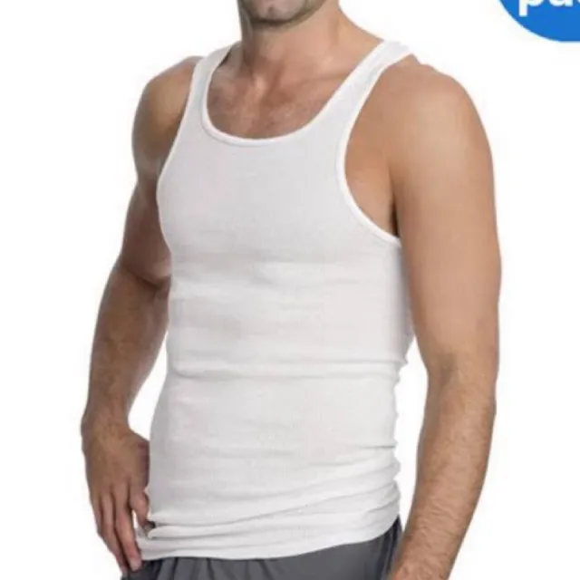Hanes Sando Single Pack Cottonblend White, Heathergray, Black Legit ...