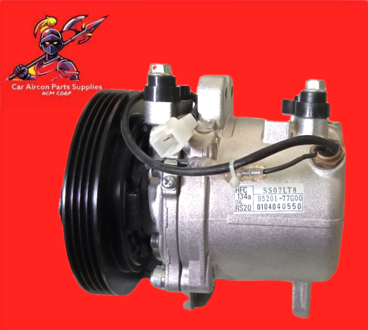 Suzuki LANDY / Super Carry MULTIGROOVE 4pk belt Compressor Car Aircon ...