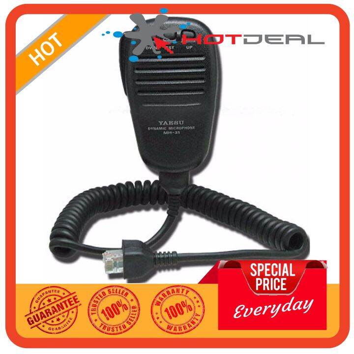 PTT palm mic yaesu MH31 | Lazada