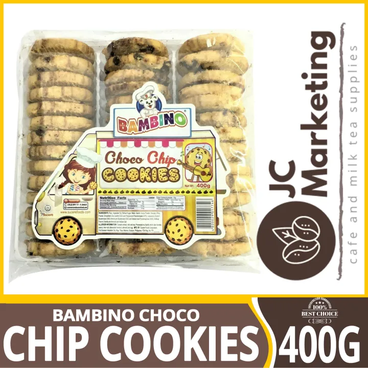 Bambino Choco Chip Cookies 400g | Lazada PH