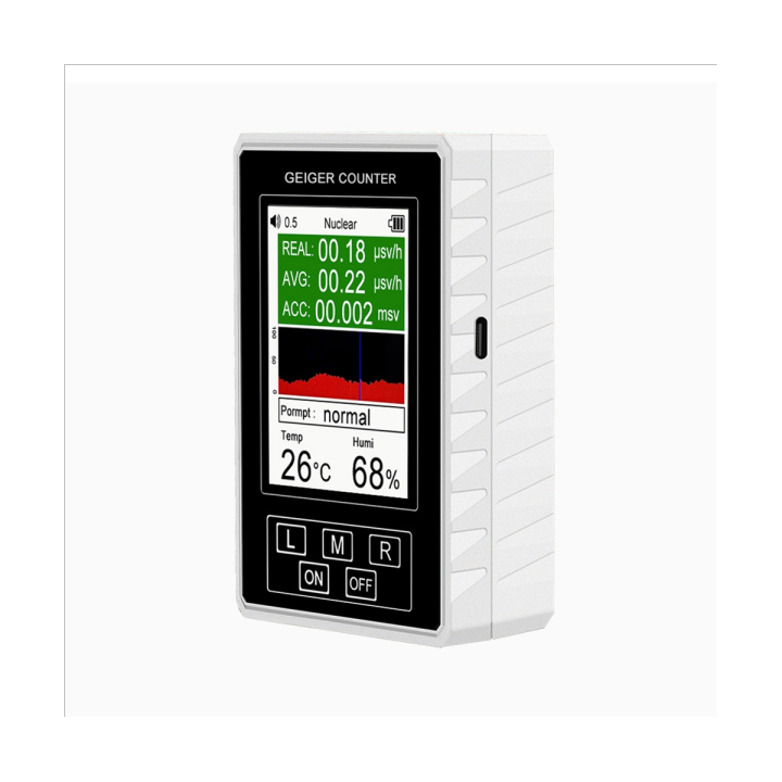 Geiger Counter Nuclear Radiation Meter Ionizing Radiation Temperature ...