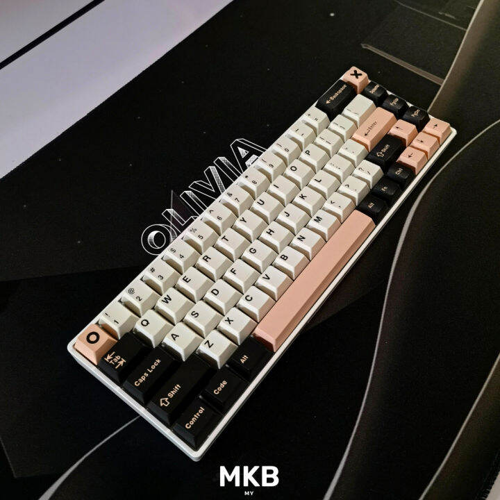 [READY STOCK] Full Build Custom Mechanical Keyboard Build DK68 65% ...