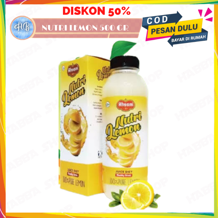 Sari Lemon Asli 100% Lemon de LEMONA NUTRI LEMON Minuman Diet Fresh ...