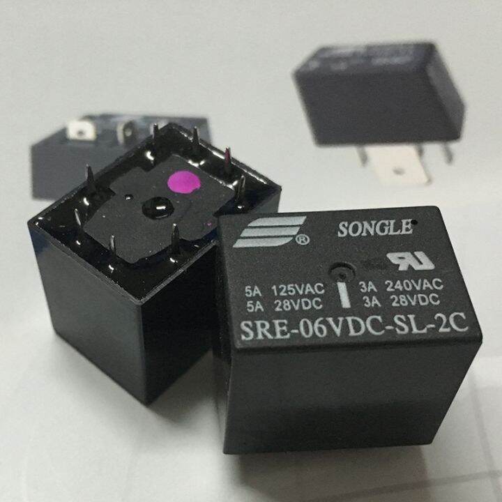 Original Song Le relay SRE-06VDC-SL-2C SRE-24VDC-SL-2C 12V 9VDC spot relay | Lazada.co.th