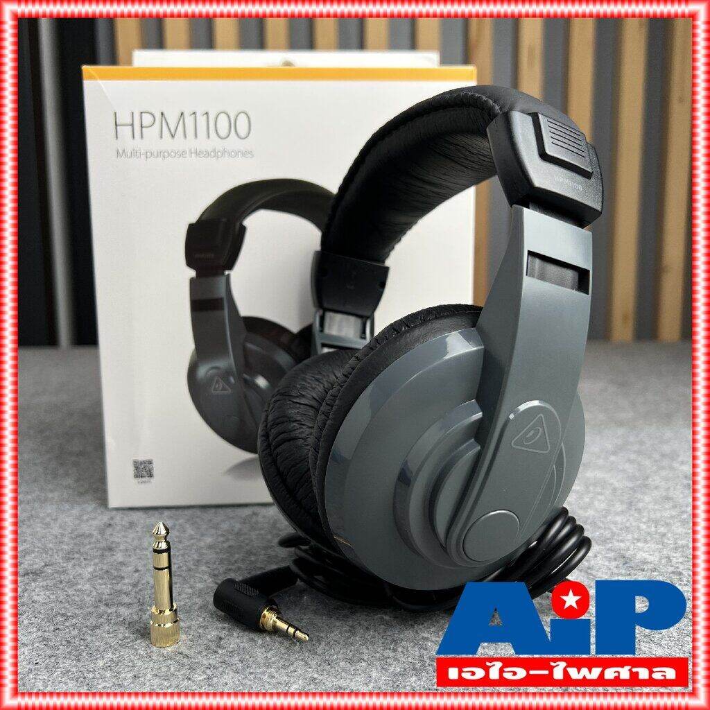 BEHRINGER HPM-1100 BK หูฟัง หูฟังครอบ หูฟังสตูดิโอ HEADPHONE HPM1100 BK ...