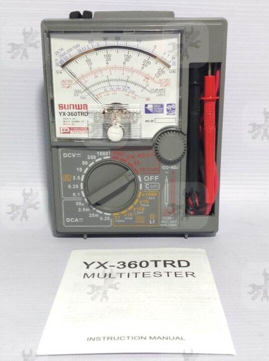 Sunwa Analog Multimeter Tester (YX-360TRD) | Lazada PH