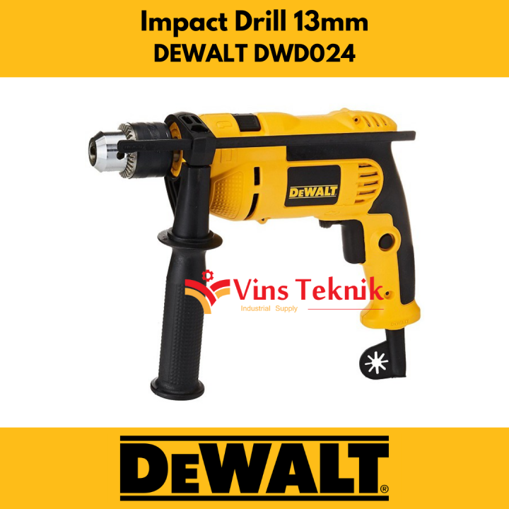 Mesin Bor Impact Drill 13mm bor tembok dwd024 DEWALT DWD 024 | Lazada ...