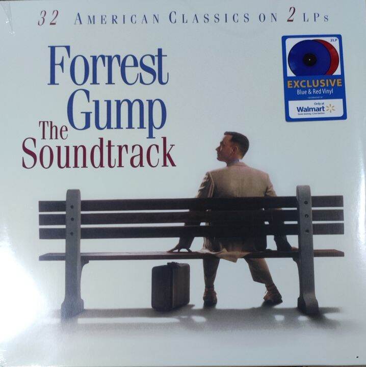 Forrest Gump The Soundtrack Vinyl LP Limited Edition Blue and Red Vinyl ...