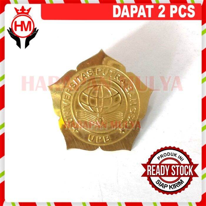 Pin Bros Mahasiswa Universitas - Lencana Universitas Kampus UPB ...
