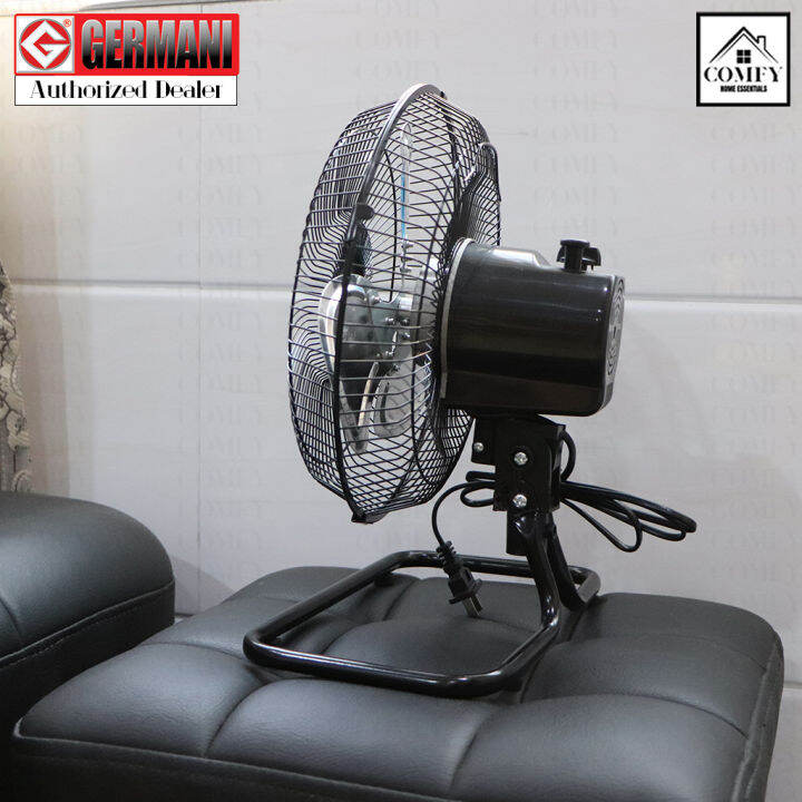 Germani Quality 10" Industrial Floor Fan (35W) Aluminum Metal Blade ...