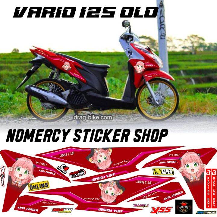 STICKER VARIO OLD 125 VARIASI TERBARU MOTIF ANYA FORGER VARIAN WARNA ...