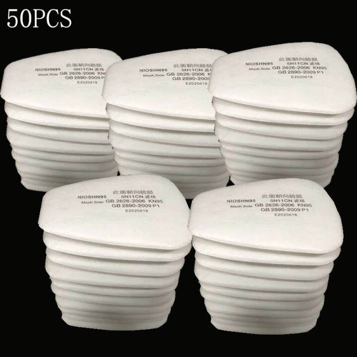 Cotton Particulate Filter Cartridge Mask Respirator Dust Gas Mask ...
